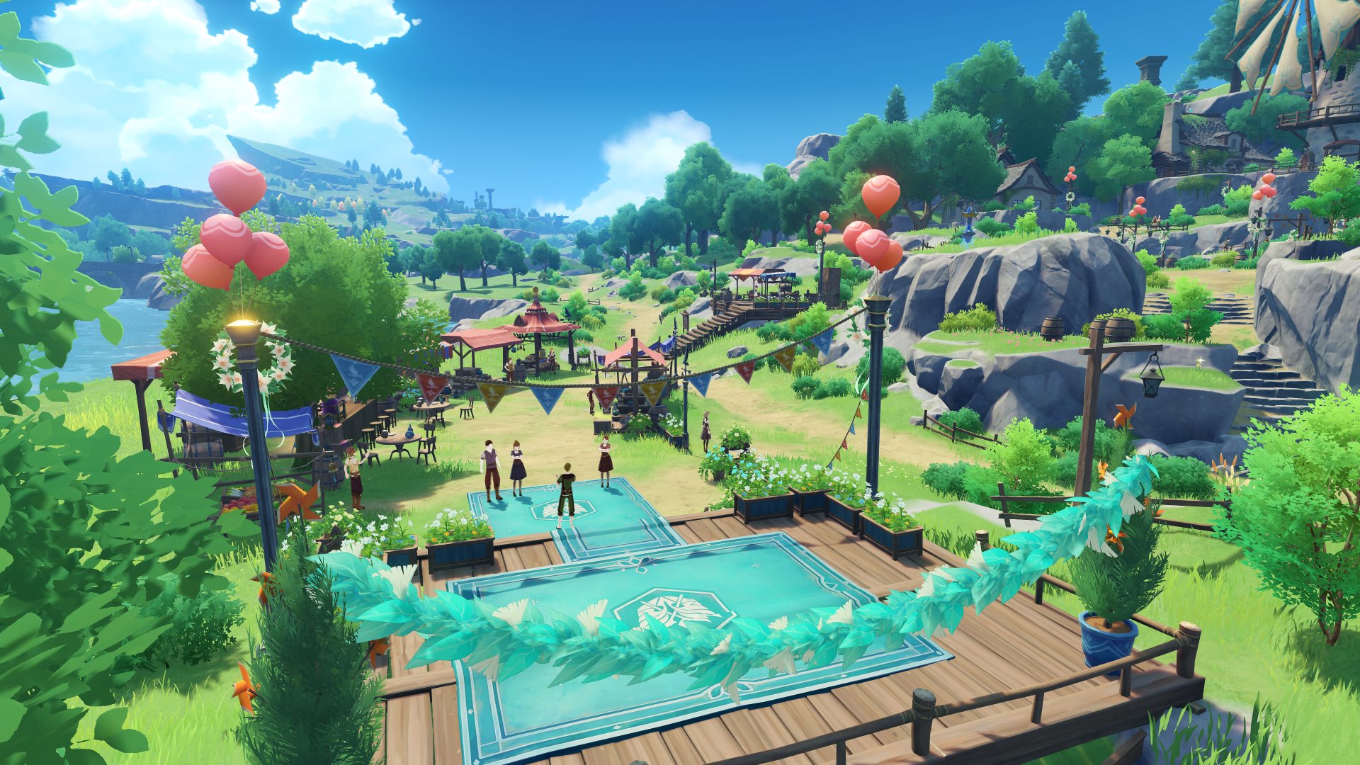 Venti de fiesta y arena de Sumeru en la 3.1 de Genshin Impact - Arata