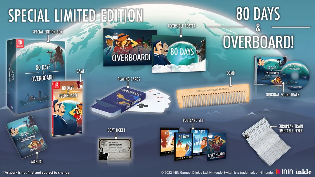 80 Days and Overboard te llegan en forma de pack - Arata