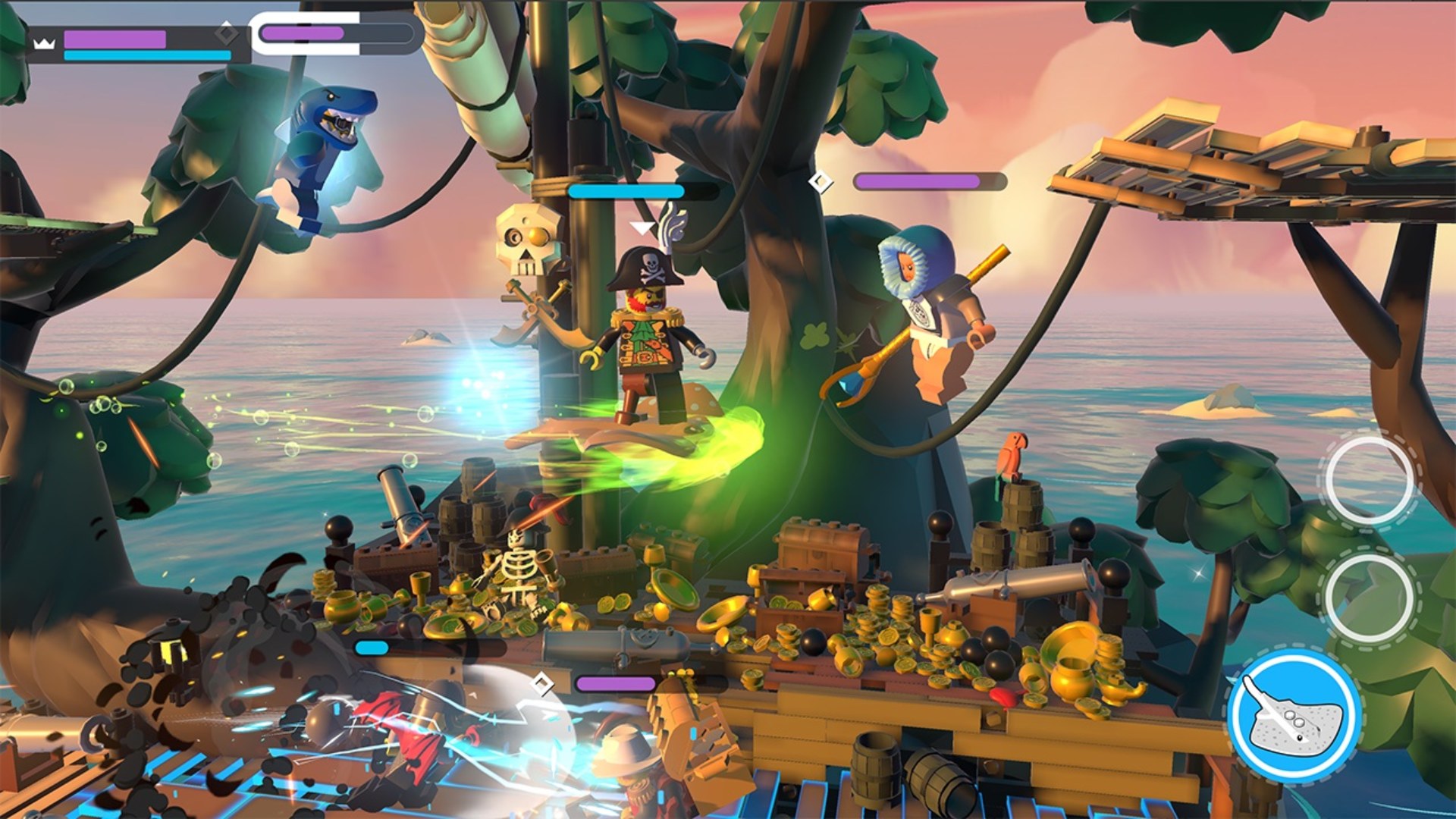 Listo para armar el nuevo nivel de Ninja Lego. - Arata
