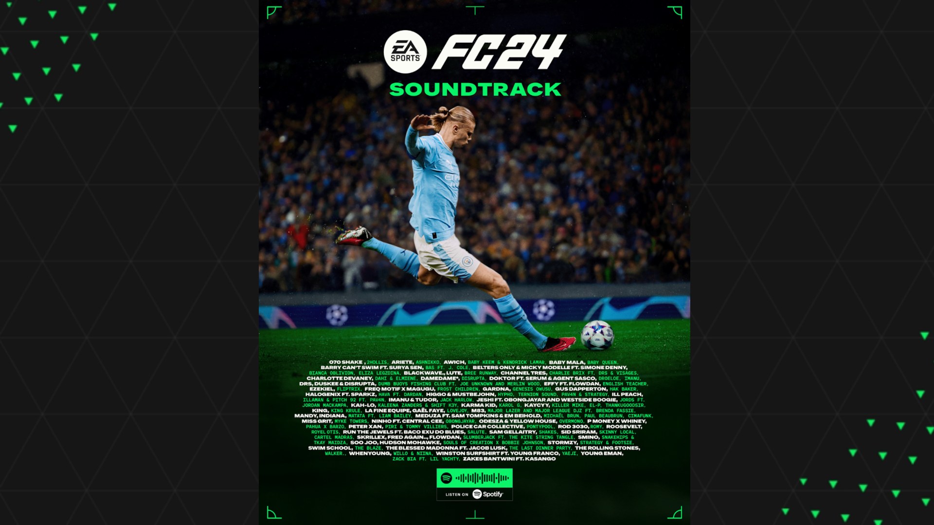 EA SPORTS celebra con el épico soundtrack de EA SPORTS FC 24 - Arata