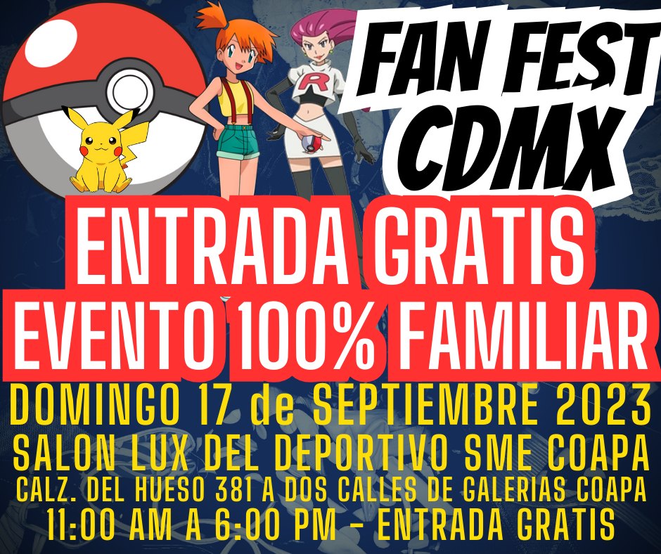 El Pókemon Fan Fest está de vuelta - Arata