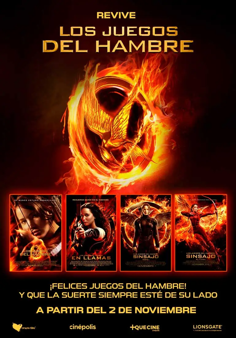 Los Juegos del Hambre regresan a Cinépolis - Arata