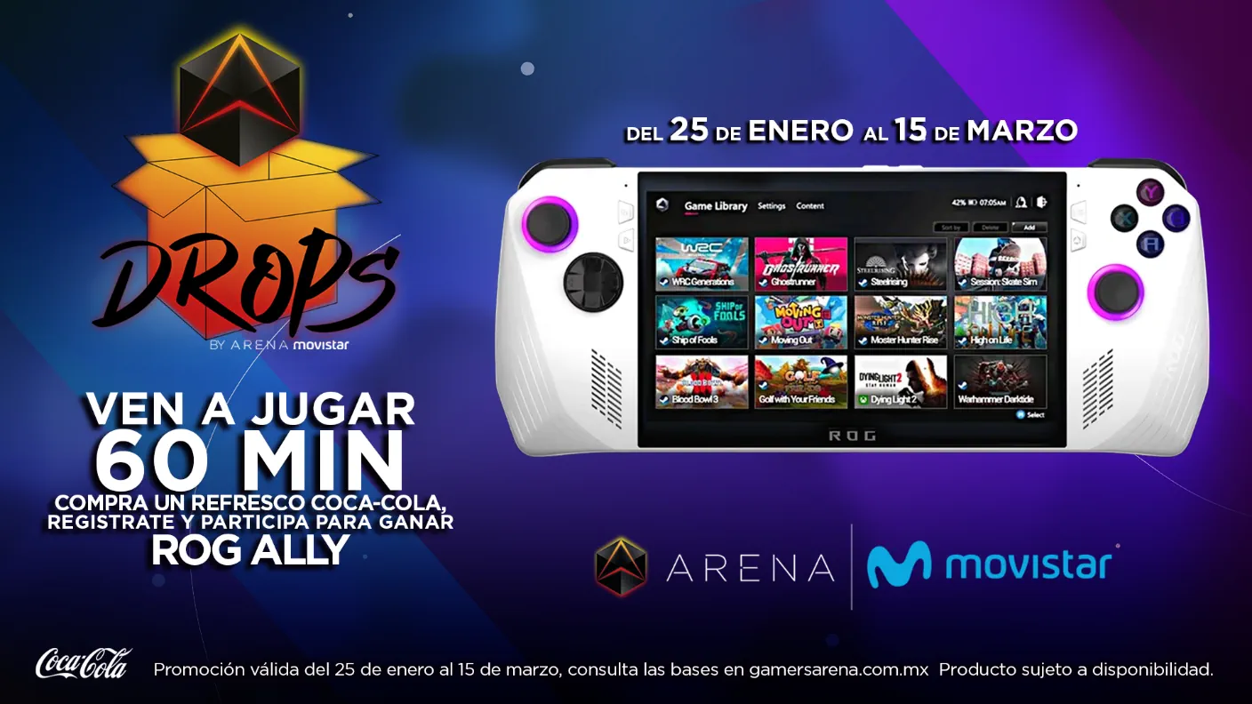 Arena The Place to Play Movistar te reta en Fortnite - Arata