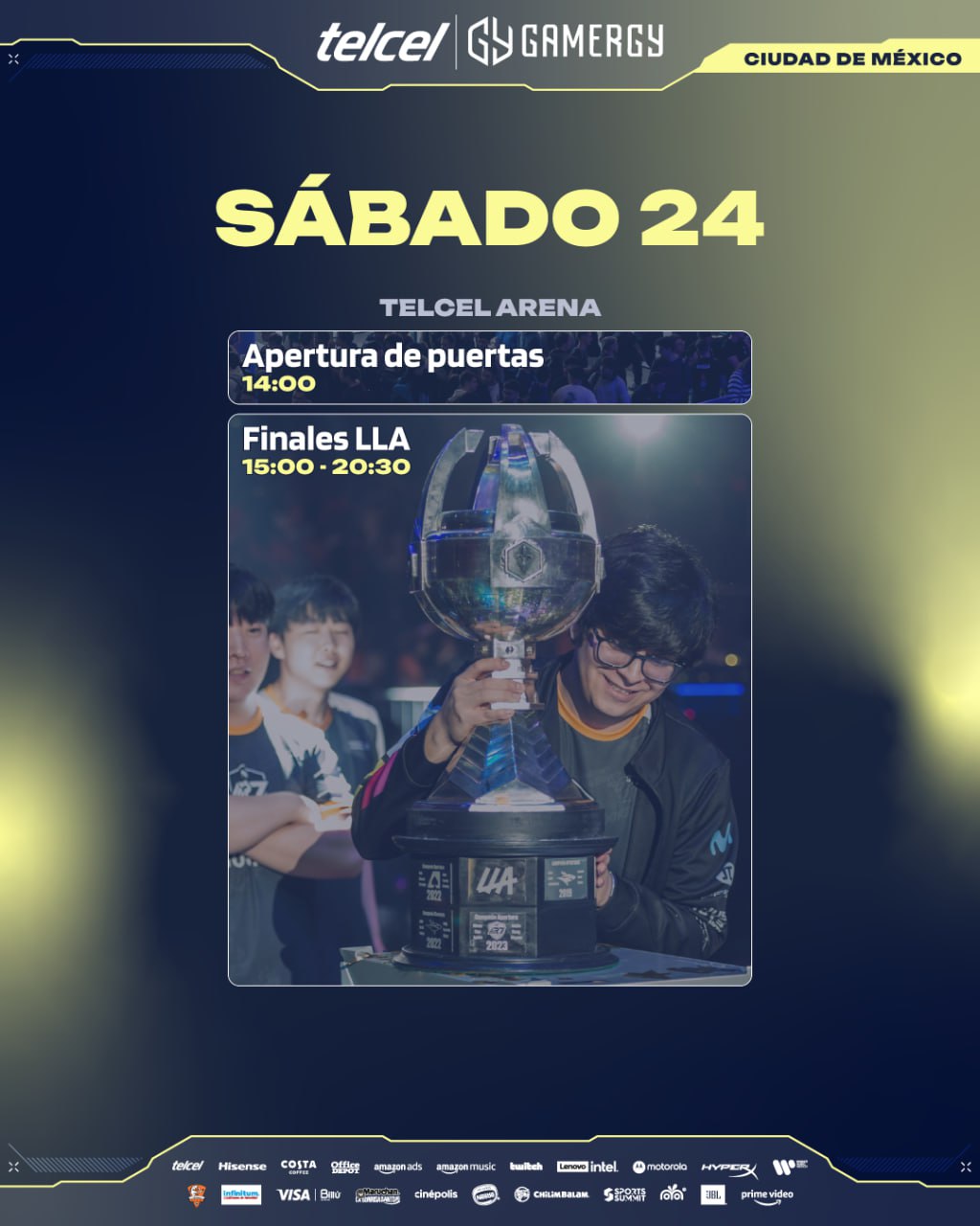 Telcel GAMERGY 2024 Actividades y mapa del evento - Arata