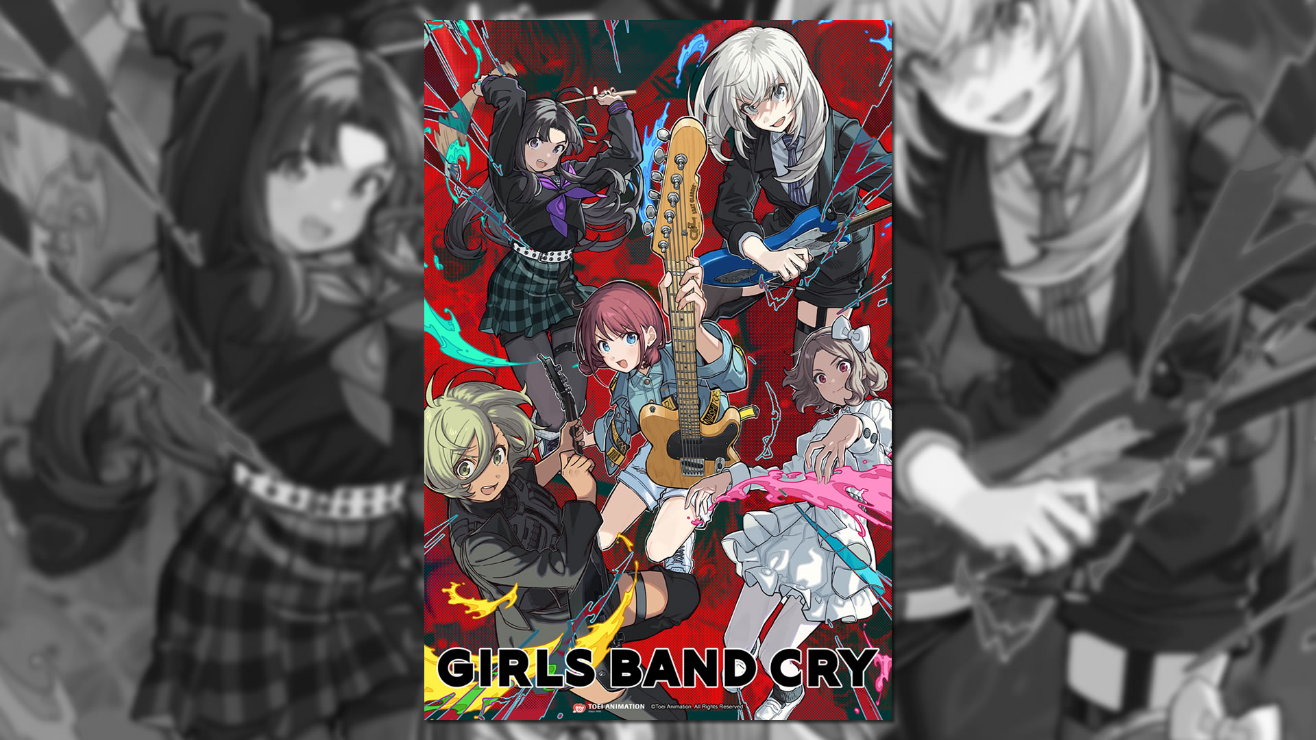 Girls Band Cry llegará a Crunchyroll - Arata