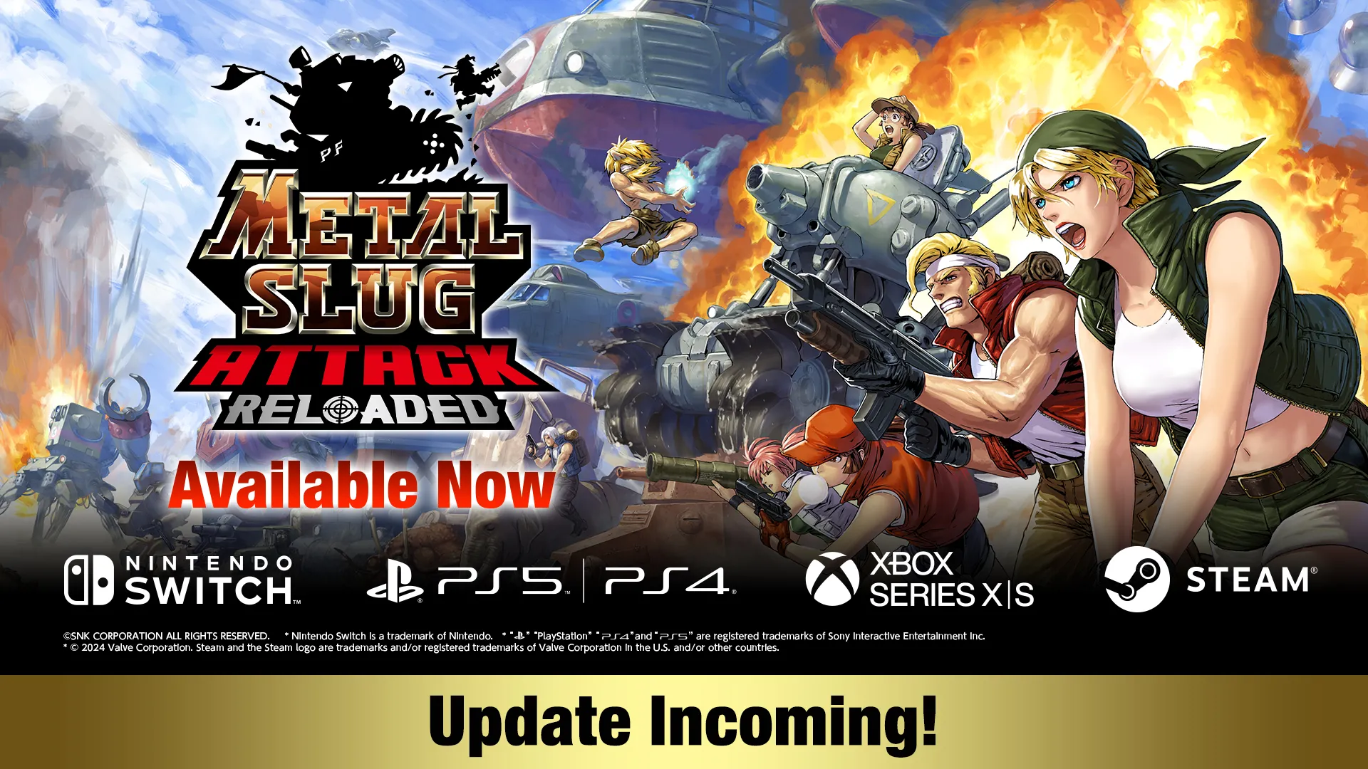 Metal Slug Attack Reloaded se actualiza - Arata