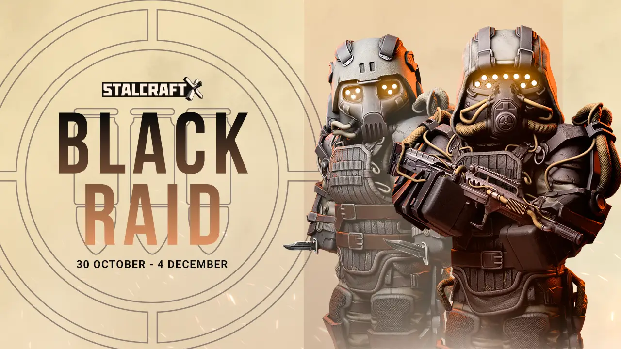 STALCRAFT: X anuncia el evento "Black Raid" - Arata