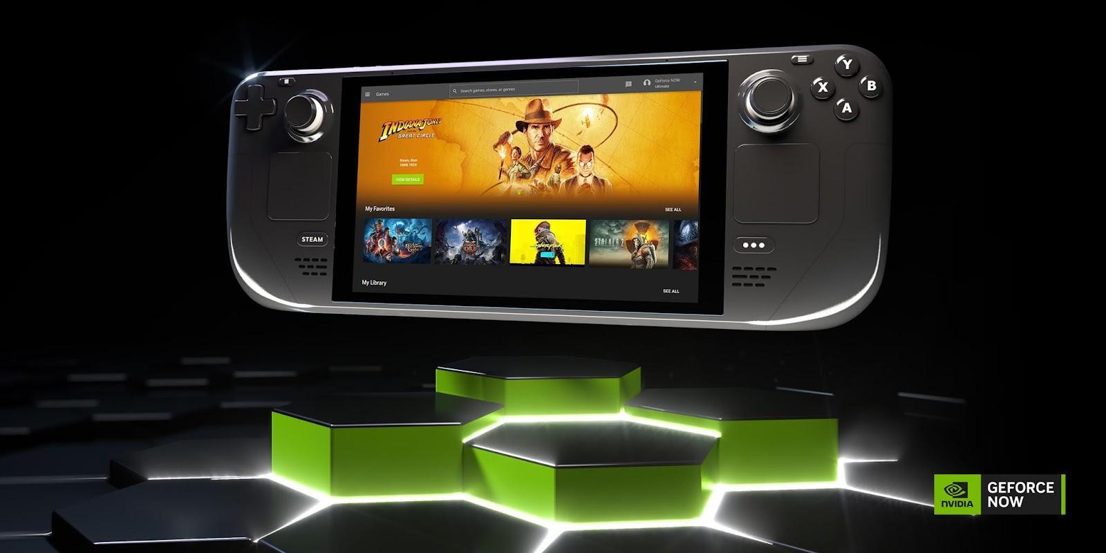 GeForce NOW llegará a Steam Deck y más - Arata