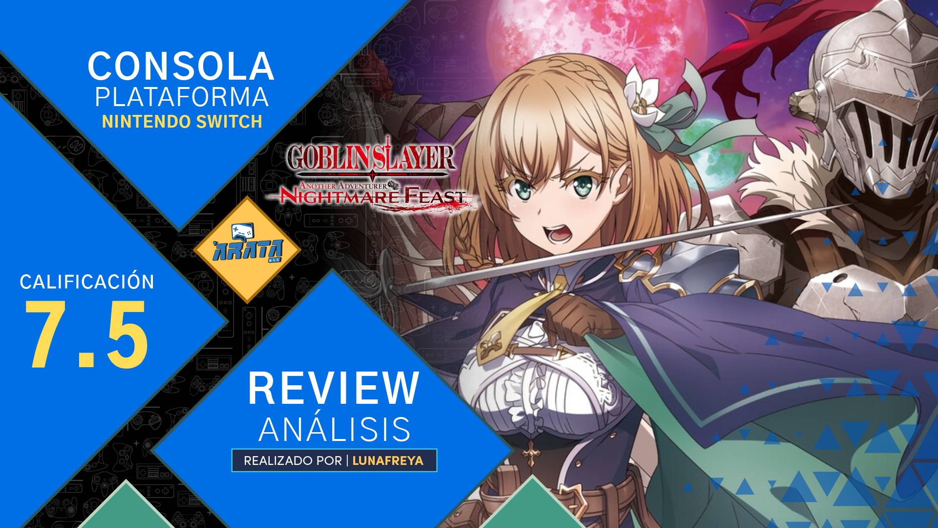 [Arata Review] Goblin Slayer NIGHTMARE FEAST [Switch] - Arata