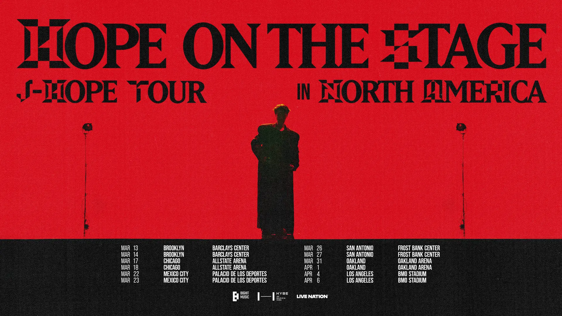 j-hope Lanza Hope on the Stage: Primera Gira en Solitario en Norteamérica