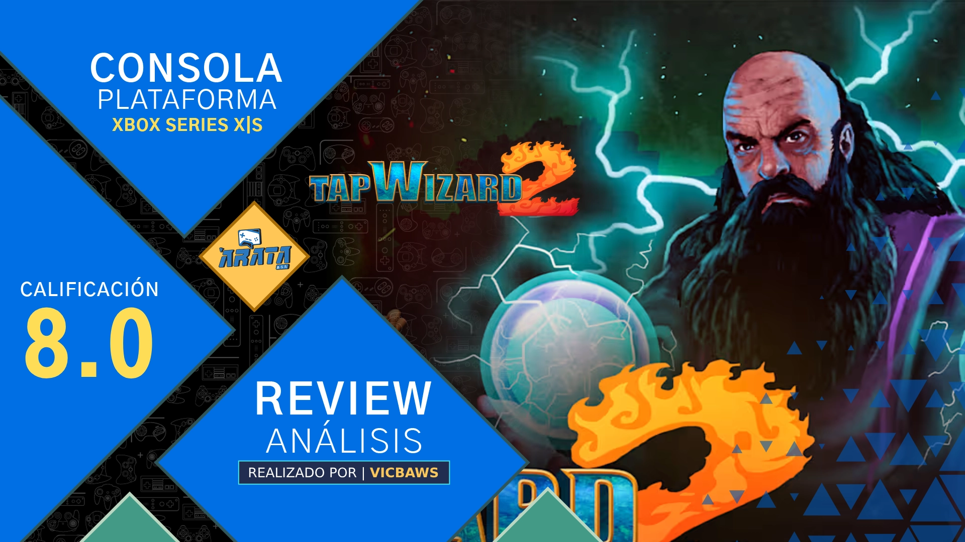 [Arata Review] Tap Wizard 2 es demasiado simple para consolas - Arata