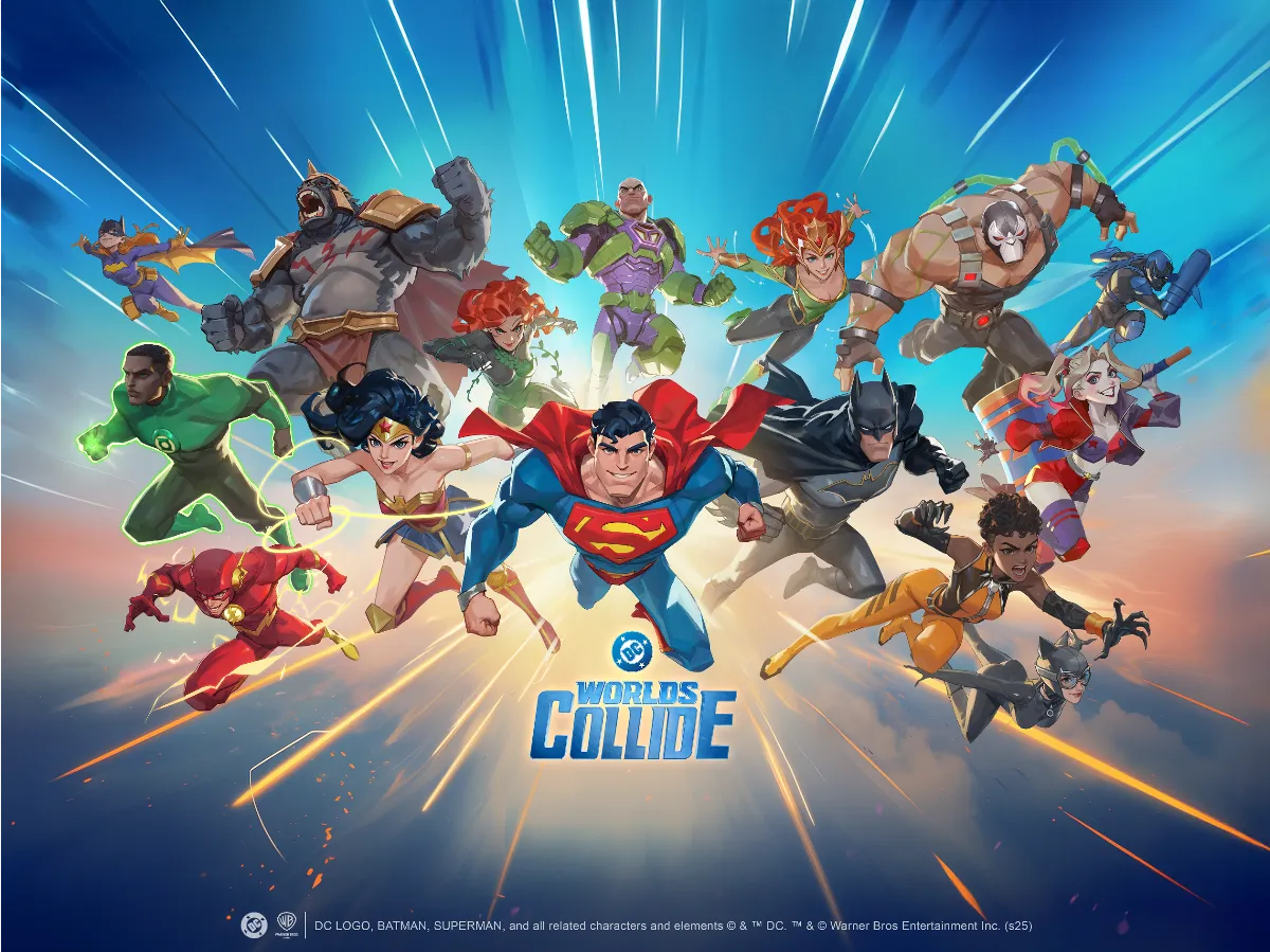 DC Worlds Collide: el nuevo RPG móvil de Warner Bros. Games