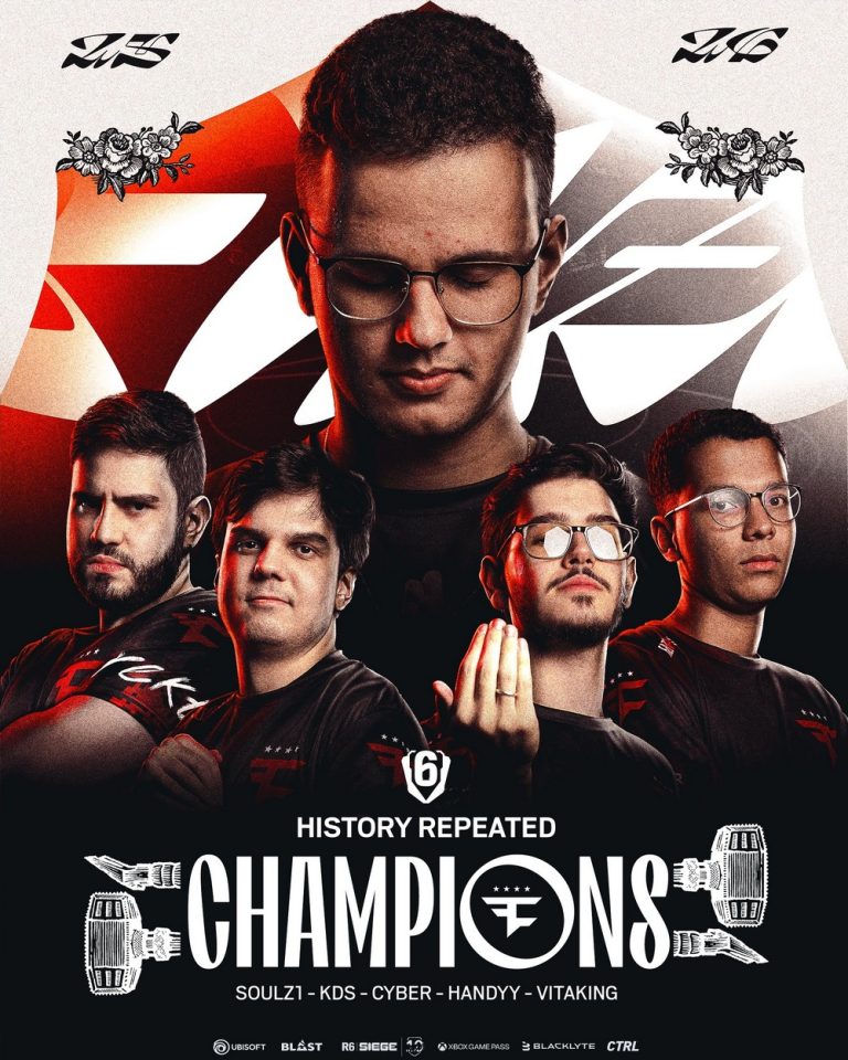 FaZe Clan gana el Six Invitational 2026 de R6 Siege - Arata